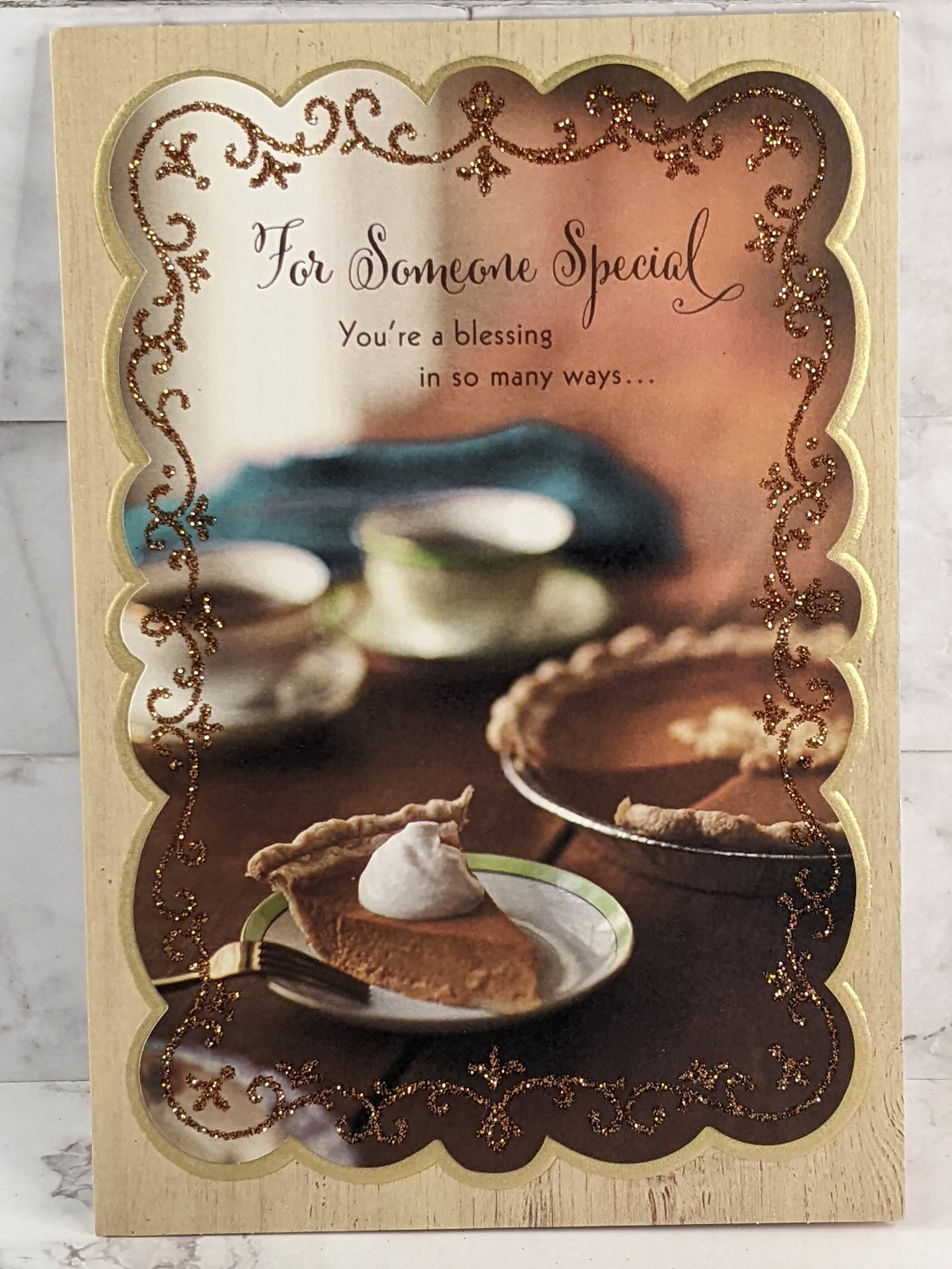 Special Blessing Thanksgiving Card