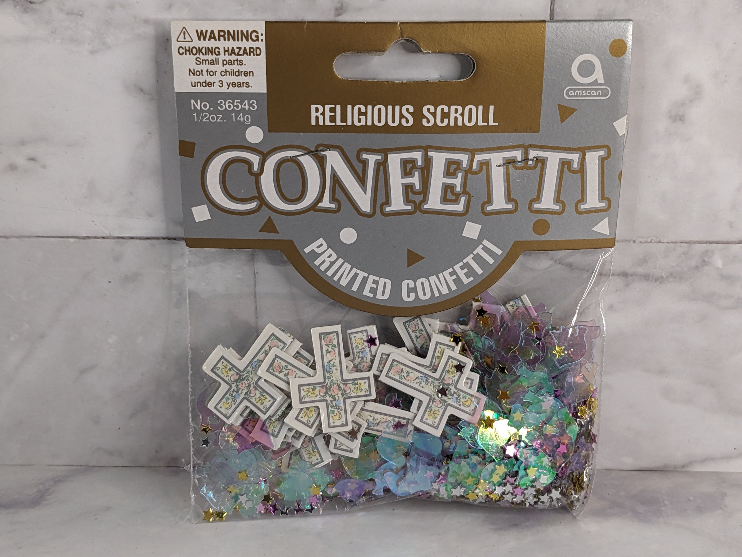 Religious Scroll Confetti