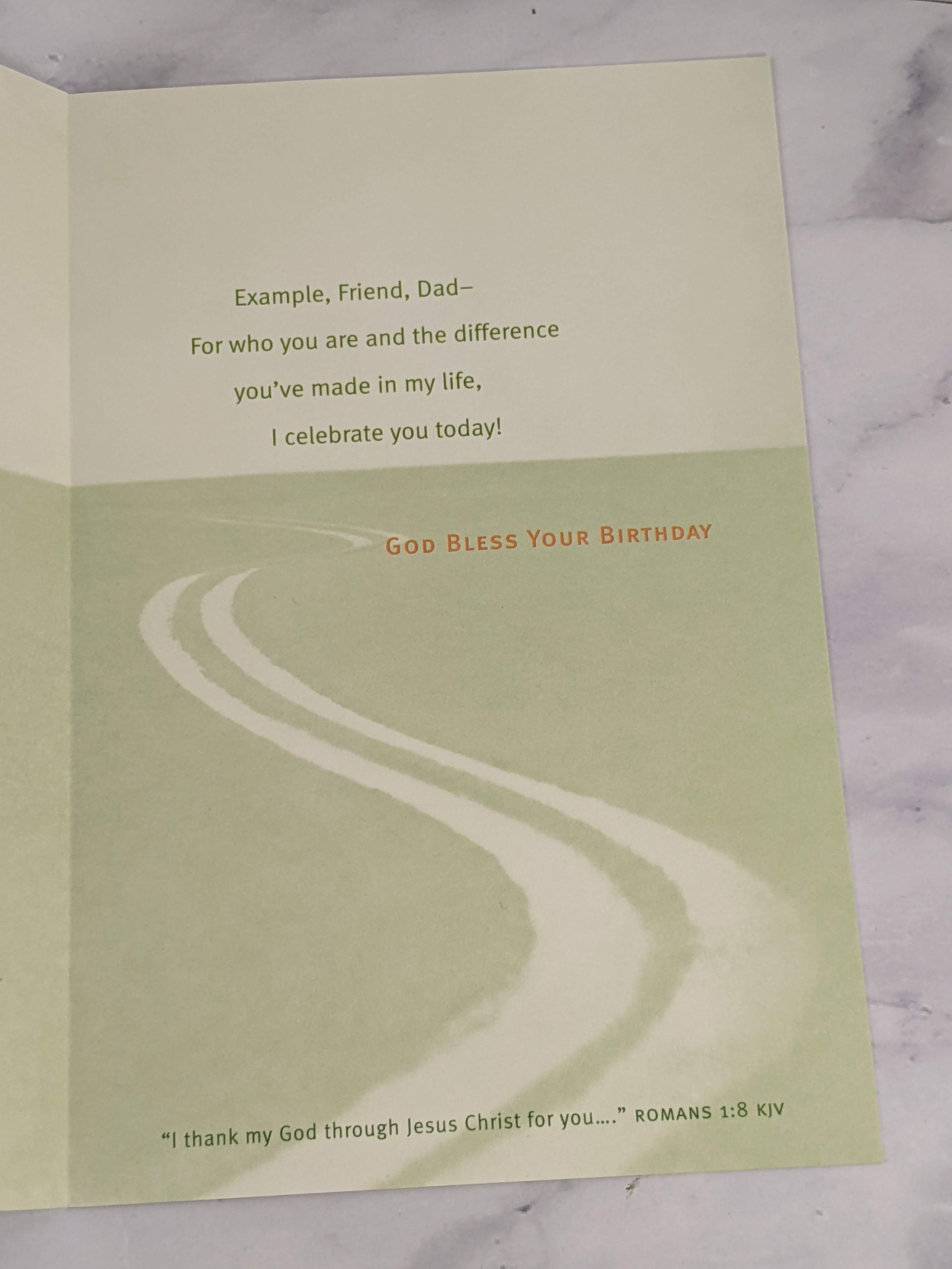 Make A Difference Dad Birthday Card