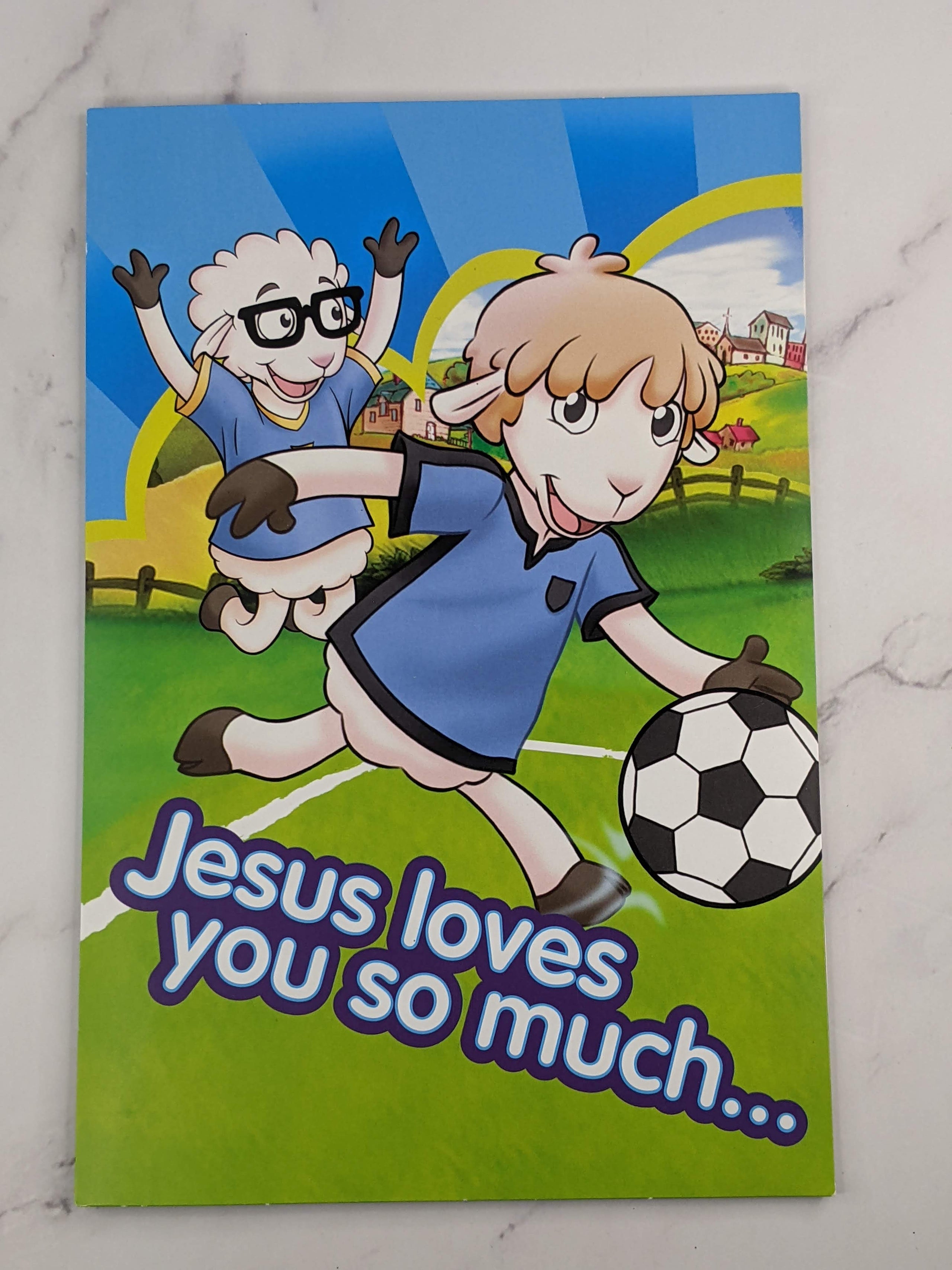 Jesus Loves You Card with DVD