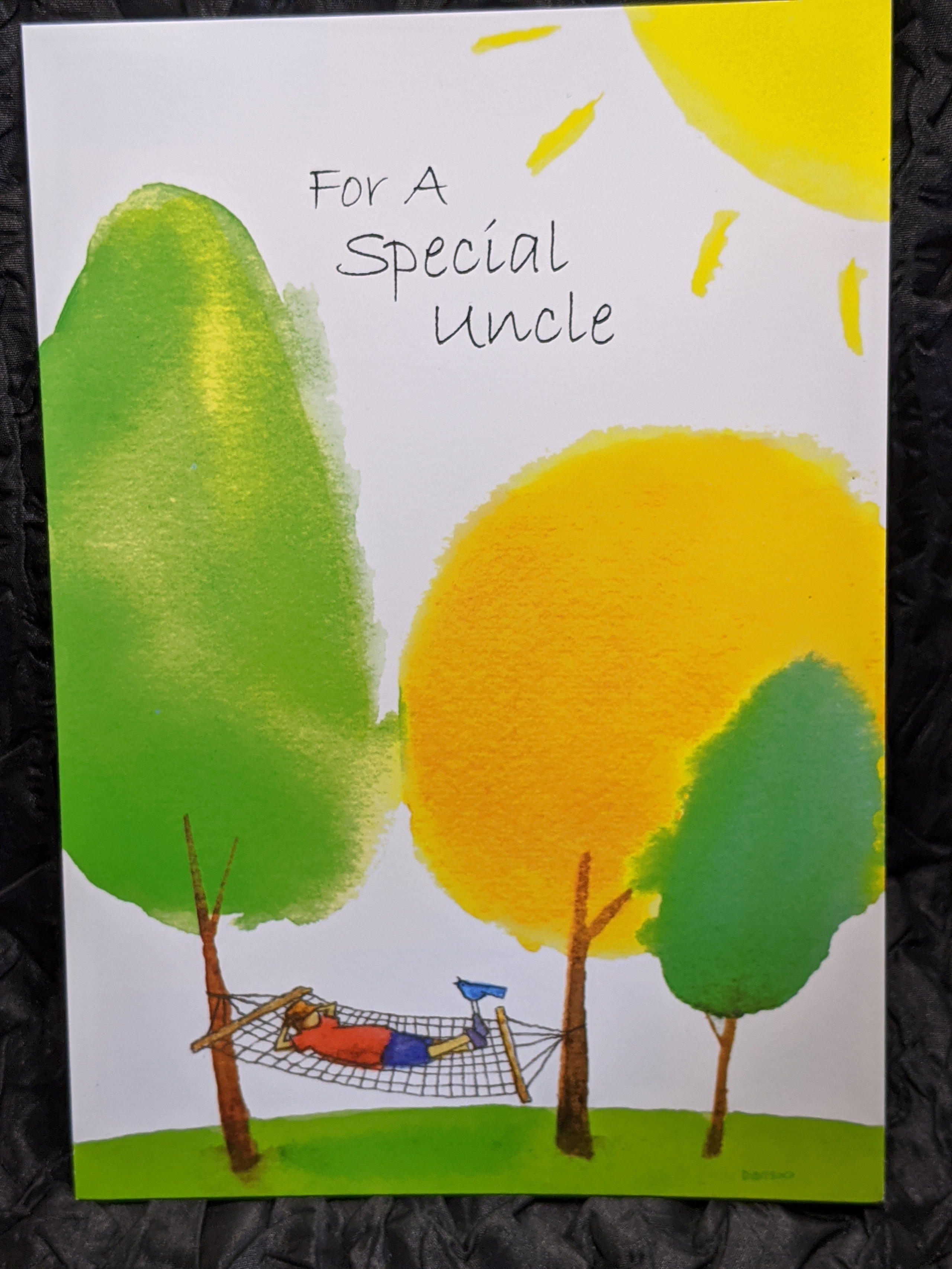 Special Uncle Birthday Card