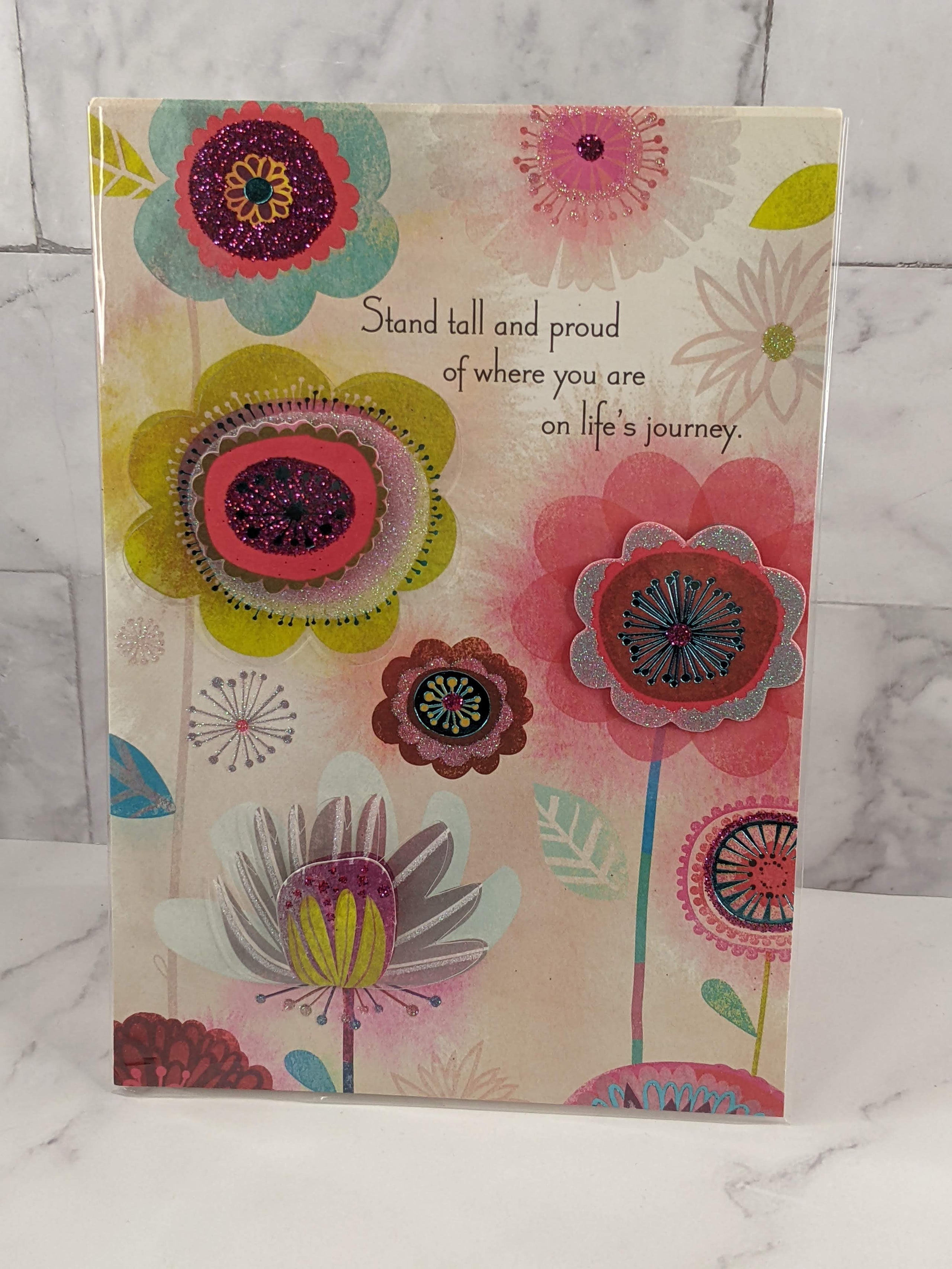 Stand Tall Daughter Birthday Card