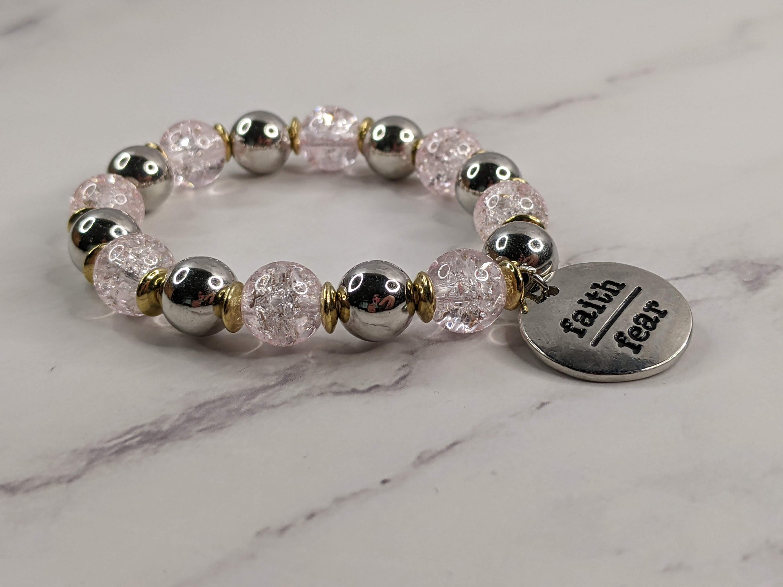 Faith Over Fear Bracelet