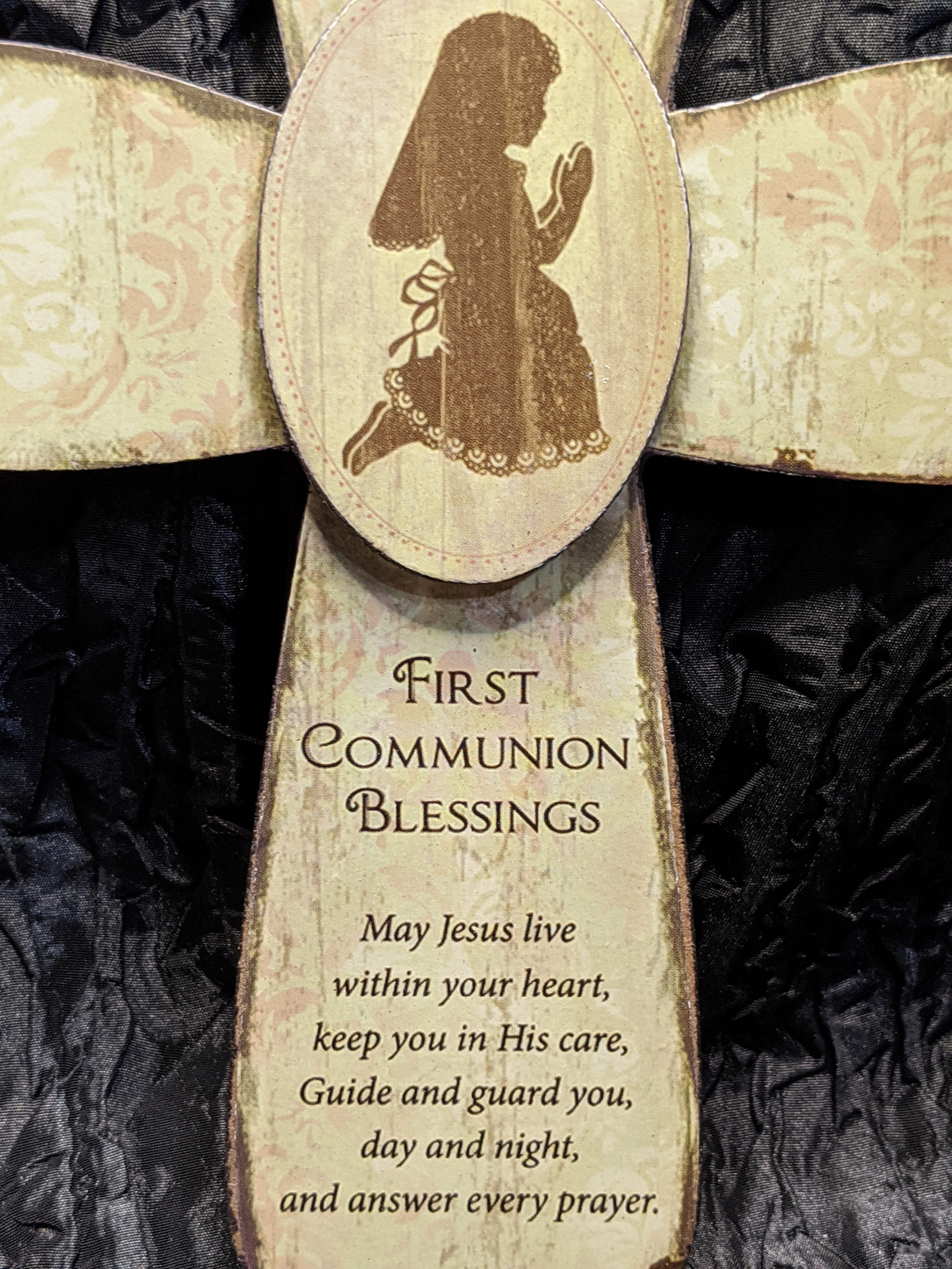 Girl Communion Cross